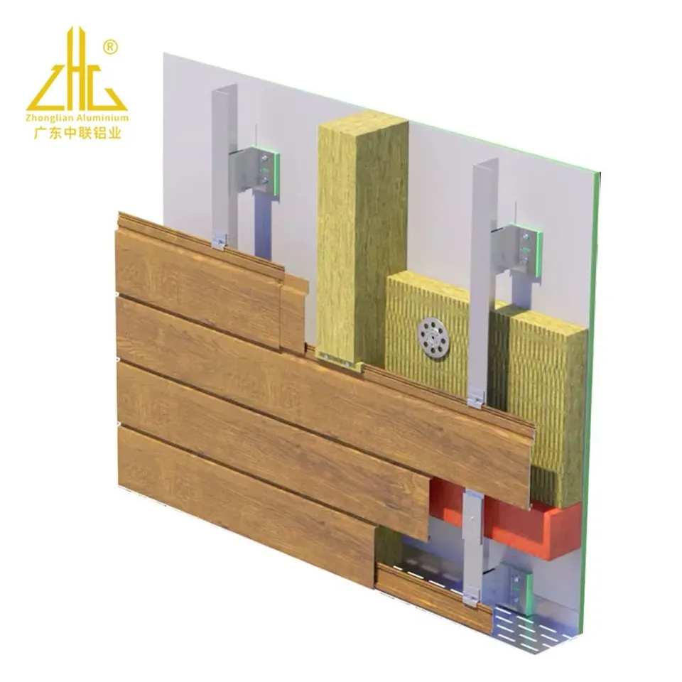 6063 Wood Grain Aluminum Wall Cladding Panels Factory - Made in China ...