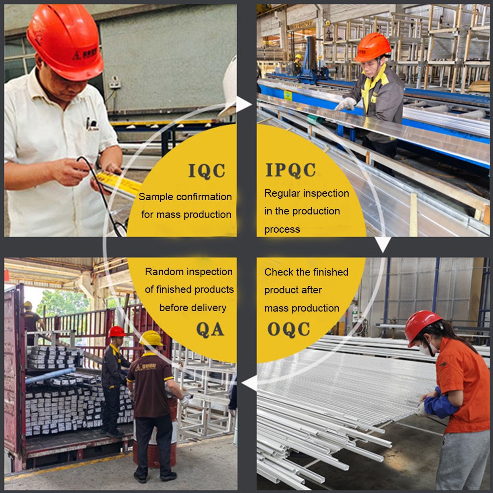 T Slot Aluminum Extrusion Profile For Industrial Assembly Line Factory ...